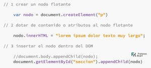 Como añadir nuevos nodos al DOM usando Javascript | Consultoría web y ...