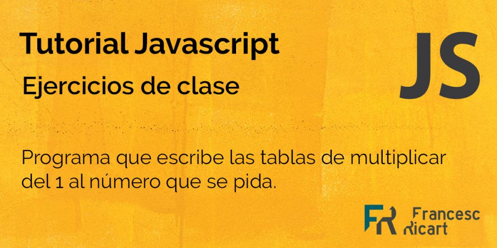 Ejercicios Javascript archivos | Página 2 de 6 | Consultoría web y ...